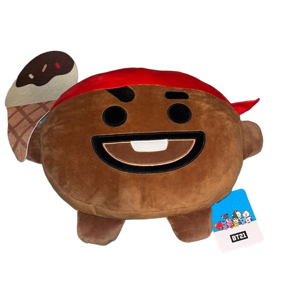 bt21 | Toys | Bt2 Line Friends Summer Dolce Shooky Plush 12 Inch Ice ...